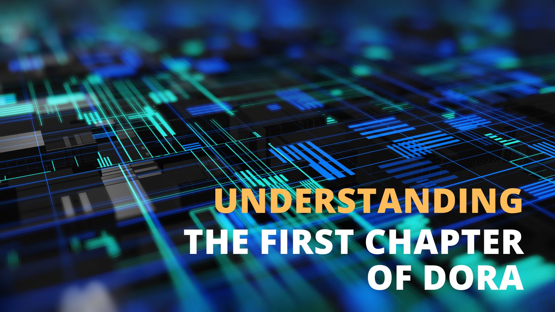 Understanding the First Chapter of DORA - CRMG